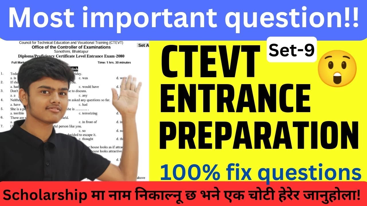 ctevt pcl nursing entrance exam 2080| CTEVT ENTRANCE EXAM 2080 | ctevt ...