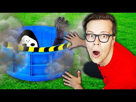 Daniel Found Game Master Living in our House! (Searching for Giant Clue in Real Life to save Crush)