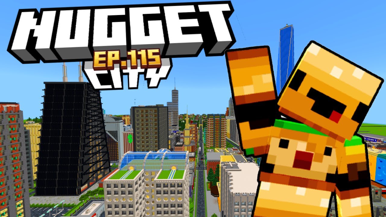 🔴LIVE - Playing Minecraft With Viewers! Nugget City - Bedrock world ...