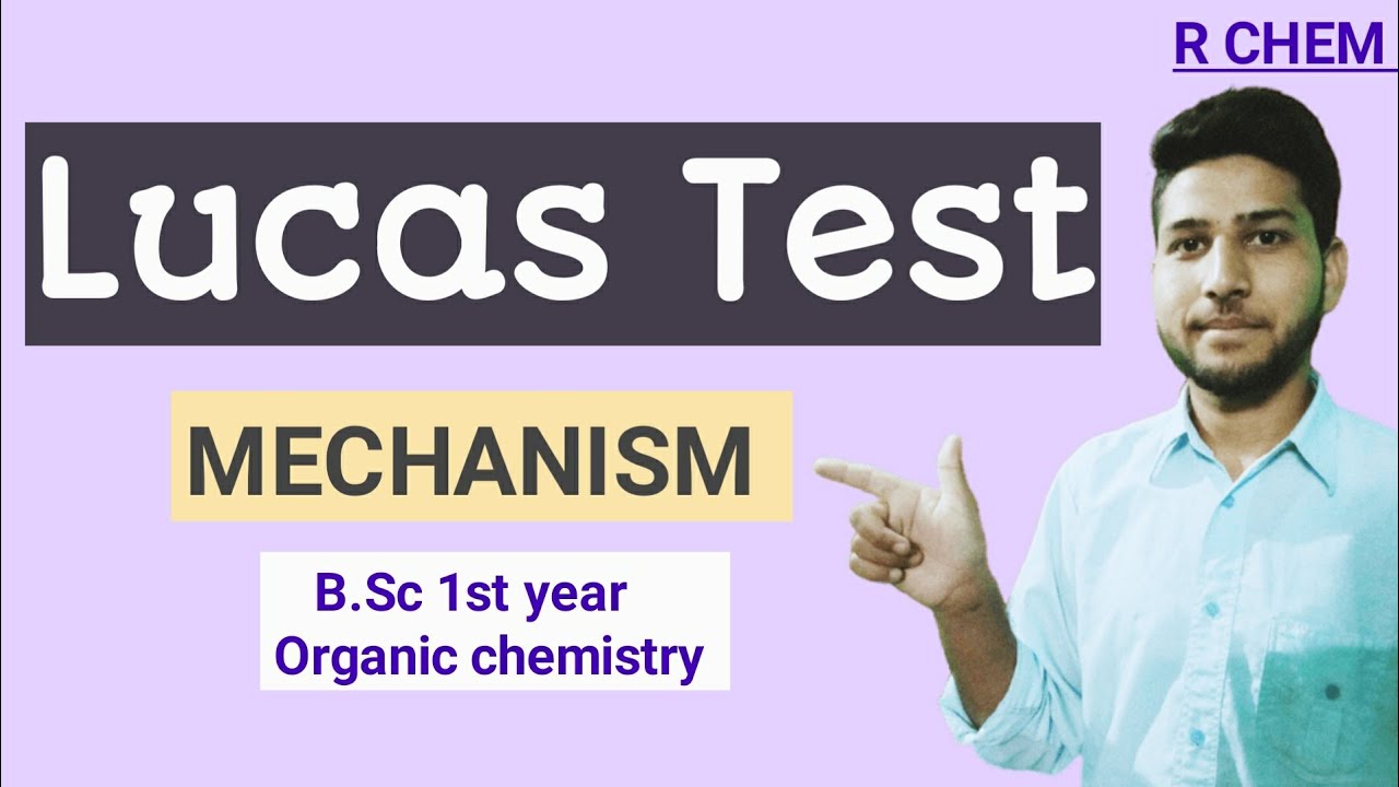 Mechanism of Lucas test || Test For Alcohols || Organic chemistry || B ...