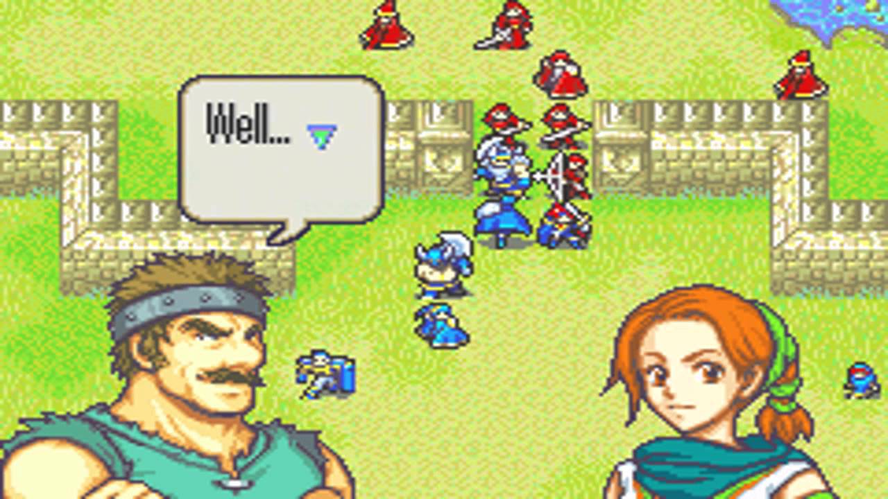 Fire Emblem The Sword of Seals: Bartre and Cath Support Conversations ...