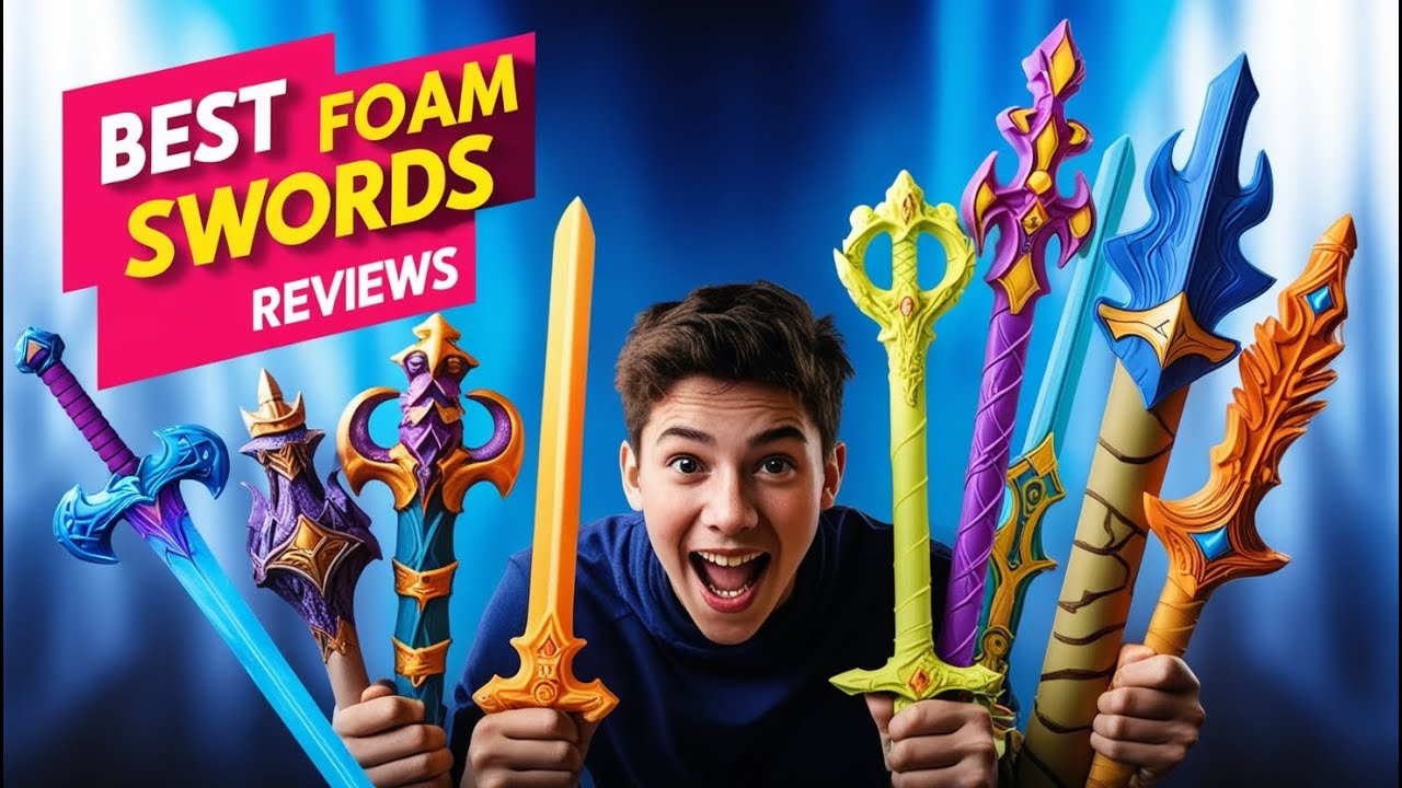 Enjoy Safe and Fun Play With the Best Foam Swords - YouTube