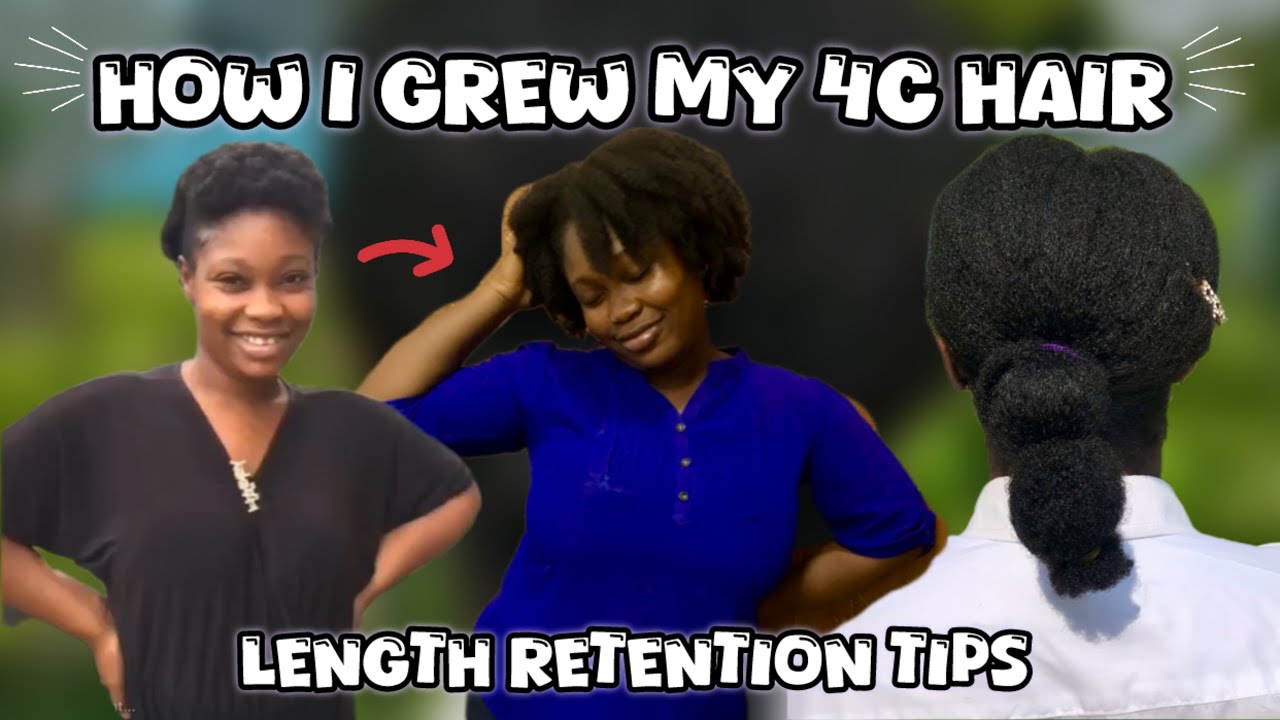 Length Retention: THIS IS HOW I GREW MY 4C HAIR FAST | LENGTH RETENTION ...