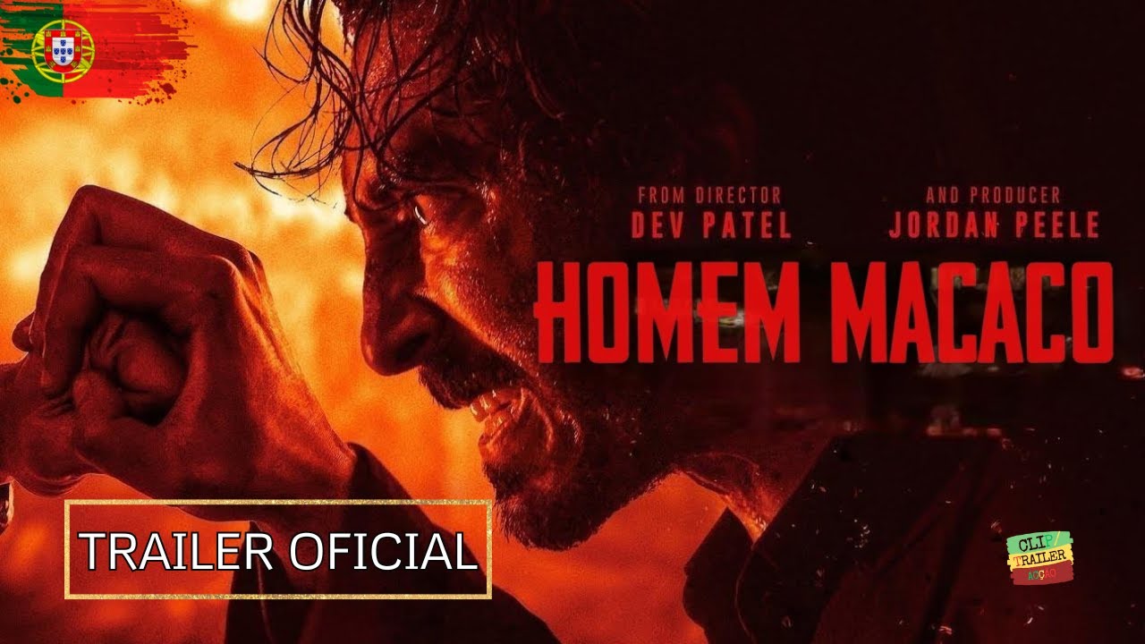 Homem Macaco (Monkey Man) | Trailer Legendado PT | Dev Patel | Sharlto ...