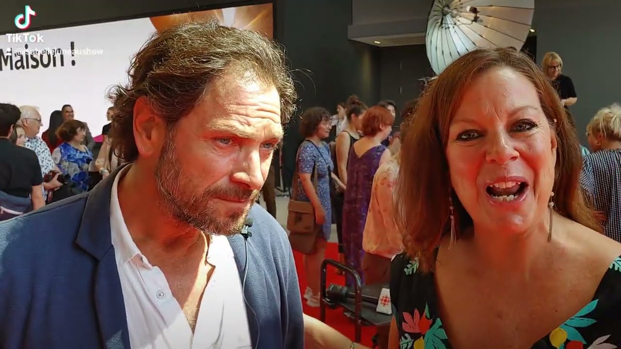 Patrick Labbé comédien vedette dans Stat à ICI Télé au Isabelle Juneau ...