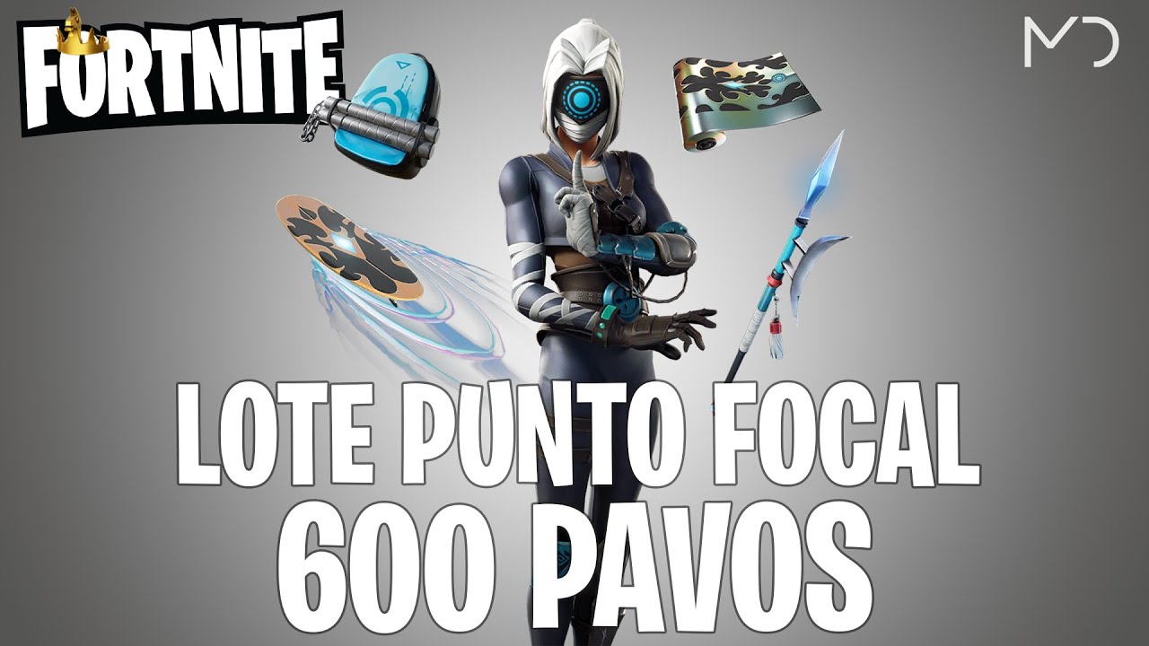 FORTNITE SHOP: Lote Punto Focal BARATO. SKIN 200 PAVOS, LOTE COMPLETO ...