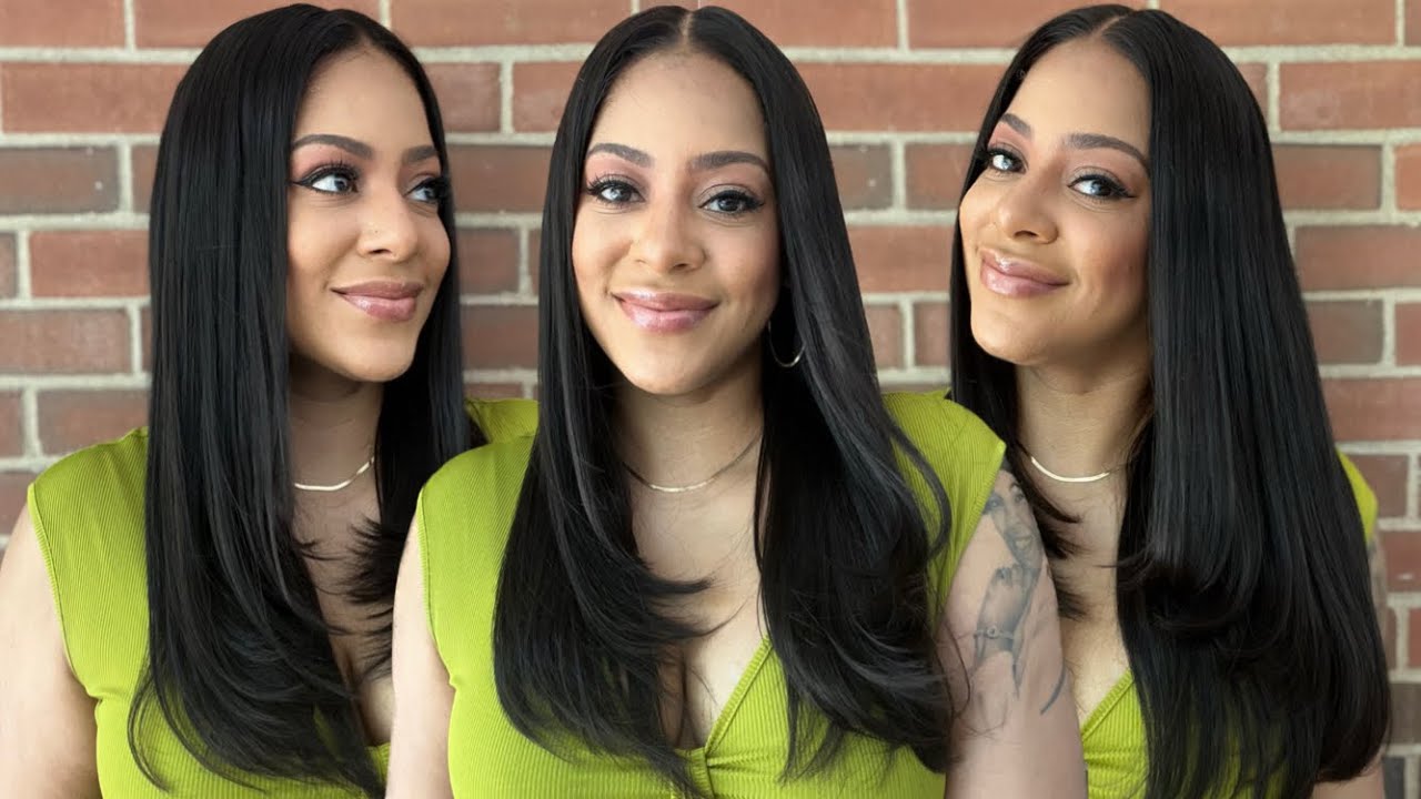 LuvMe Hair Layered Closure Unit | Glueless and Easy To Install | Face ...
