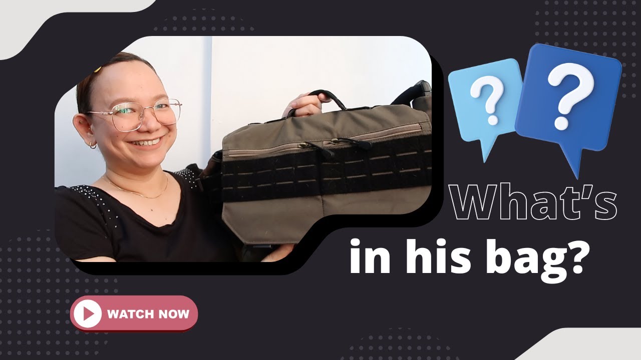 BAG RAID | WHAT'S IN HIS BAG? - YouTube