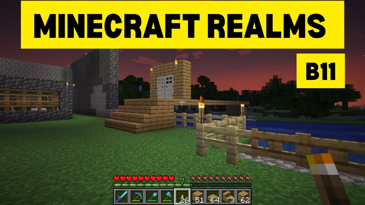 Minecraft Survival (REALMS MP) B11 / MINECRAFT - YouTube