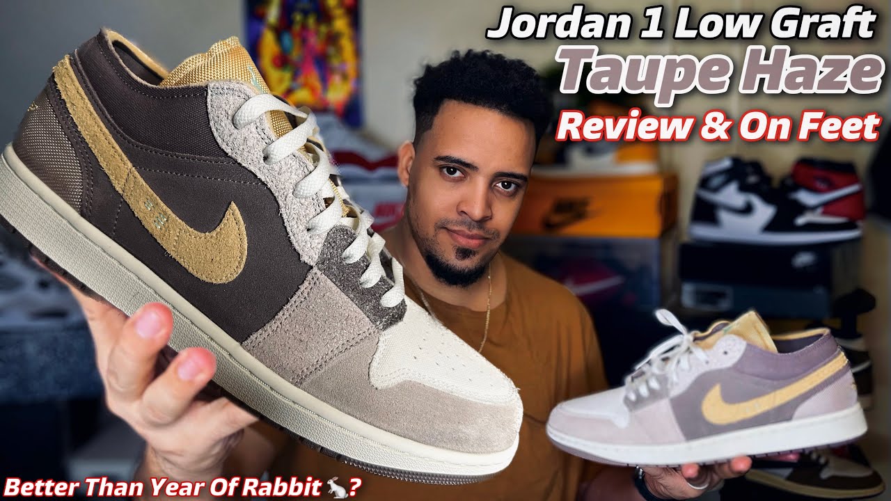 Jordan 1 Low (SE) Craft “Taupe Haze” - Full Review & On Feet / Year Of ...