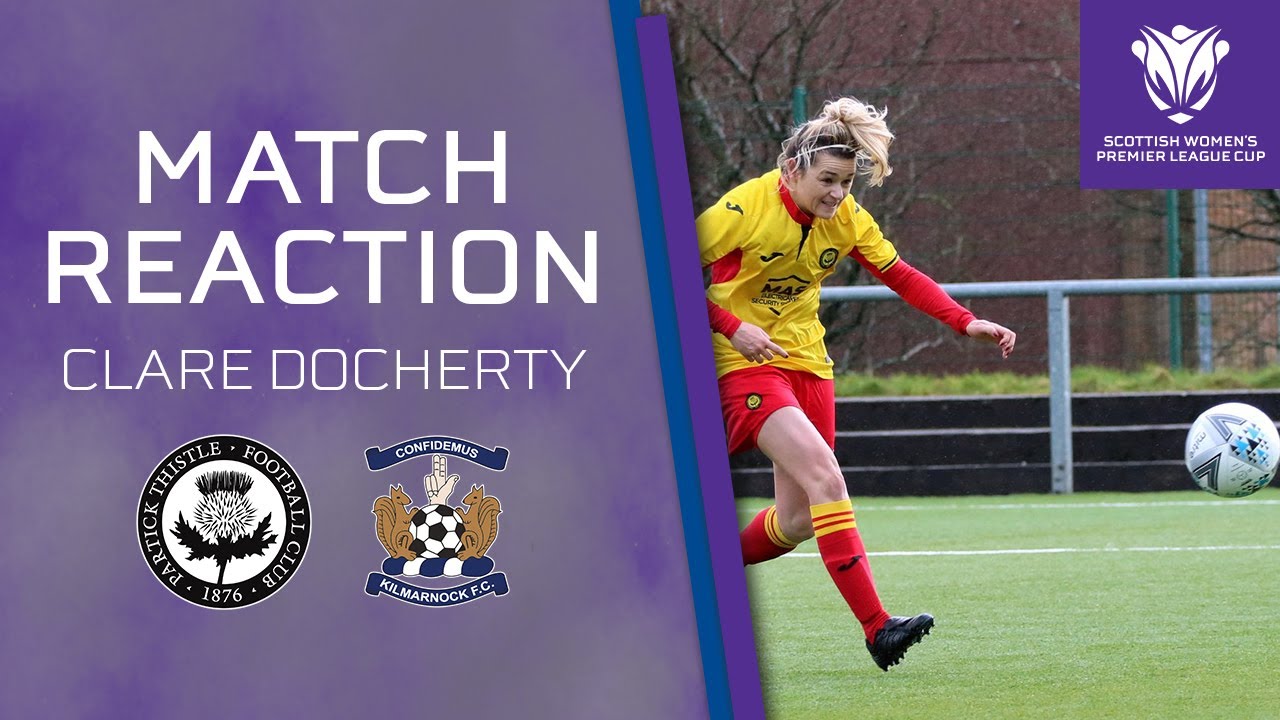 #SWPLCup - Post Match Interview - Partick Thistle (Clare Docherty ...
