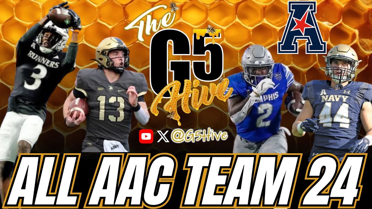 The G5 Hive All American Athletic Conference (AAC) Team 2024 - YouTube