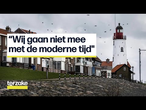 Op pad in Urk, het vissersdorp dat zich afzet tegen de rest van Nederland | Terzake