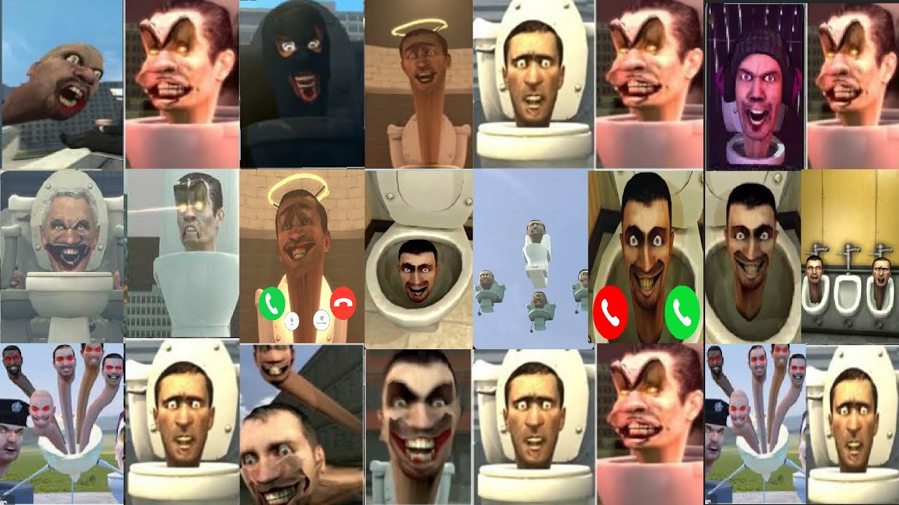 Skibidi Toilets All Episodes 4K Full MOVIE (ALL Seasons) | skibidi ...
