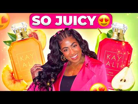 NEW KAYALI JUICY PERFUMES EDEN SWEET PEACH 35 & PLUSH PEAR 23
