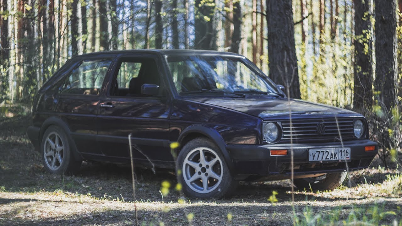 Volkswagen Golf 2 89’ | karter2810 - YouTube