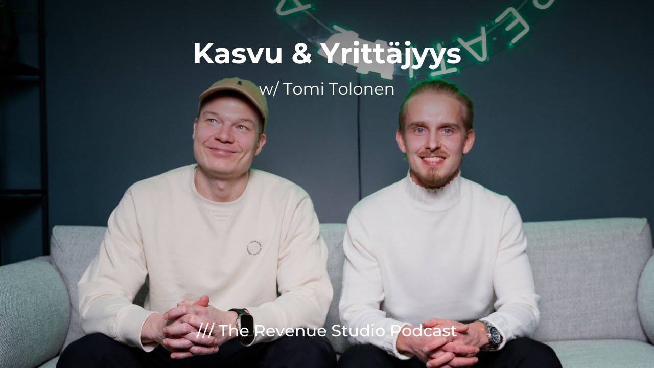 Norders Revenue Studio Podcast: Kasvu & Yrittäjyys w/ Tomi Tolonen ...