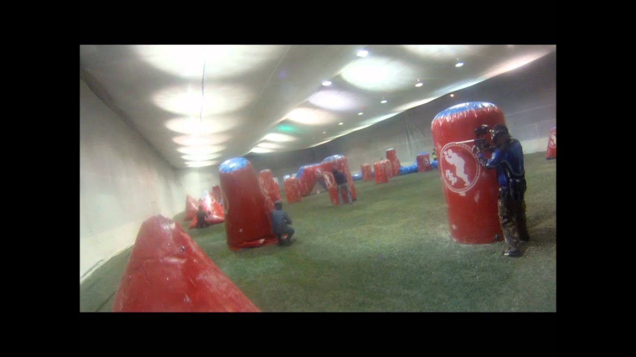 Paintball! || Santa's village - YouTube