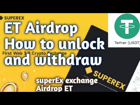 How to unlock ET token Airdrop and withdraw.2025