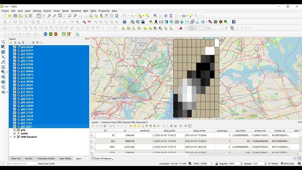 QGIS Space Time Cube Plugin - YouTube