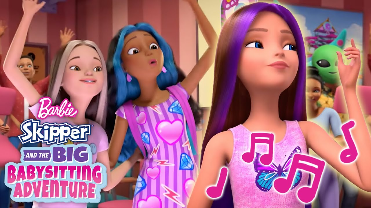 VÍDEO MUSICAL OFICIAL | "¡Mis amigos!" |Barbie: Skipper y su gran ...