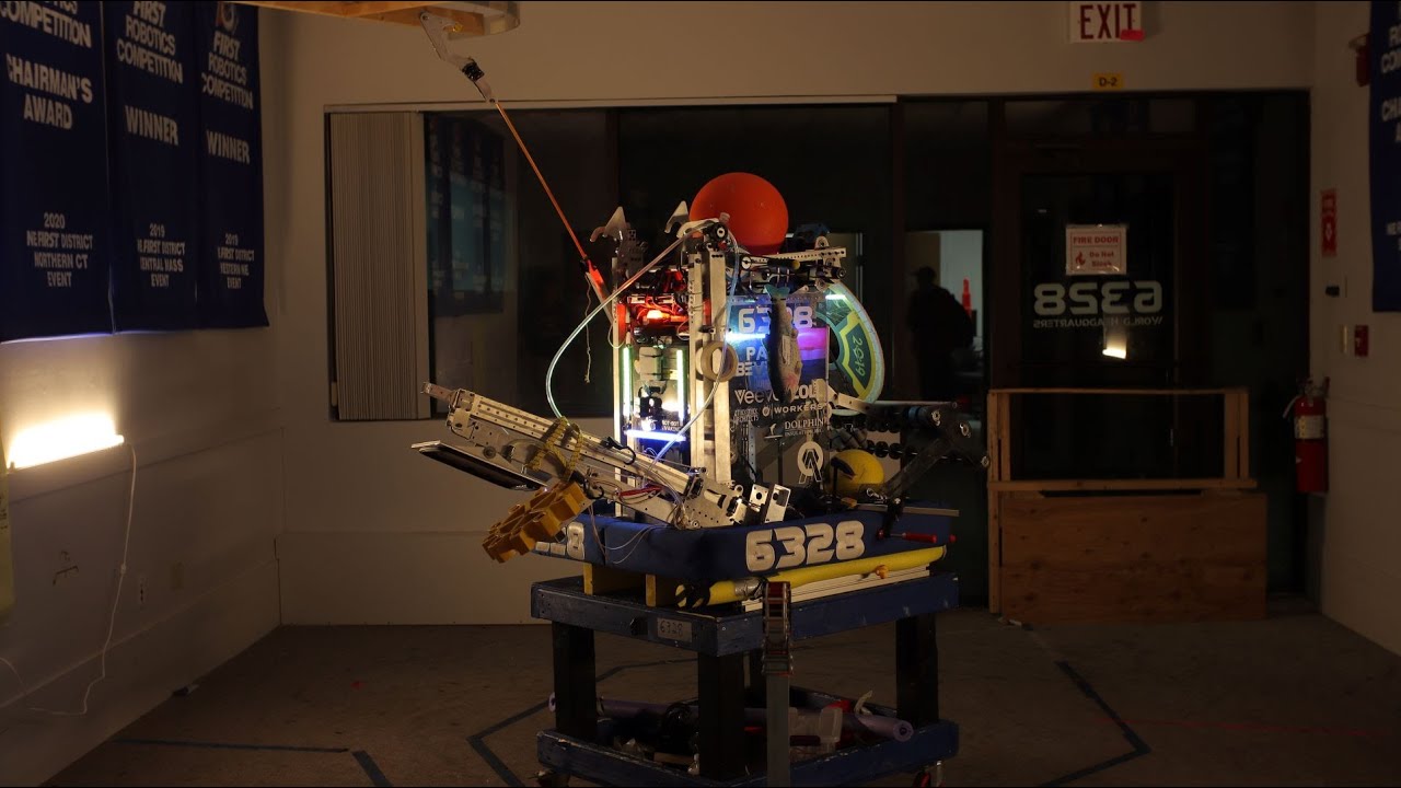 FRC 6328 Crab (Swerve) Bot Reveal - YouTube