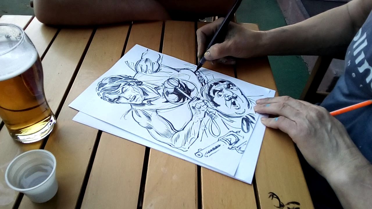 Miodrag Ivanovic Mikica crta Zagora - YouTube