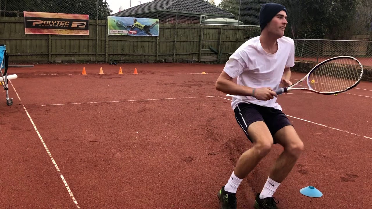 Tennis Movement Drill with POWA TENNIS - YouTube