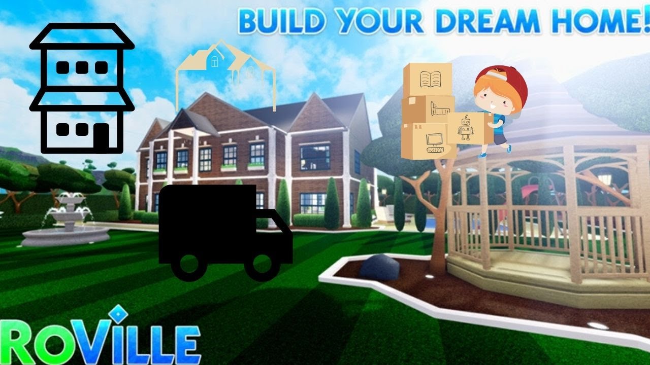 roblox roville part 2 building my house - YouTube