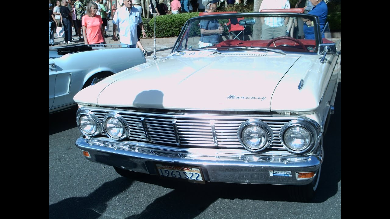 1963 Mercury Comet S22 Convertible Wht TheVillages041616 - YouTube