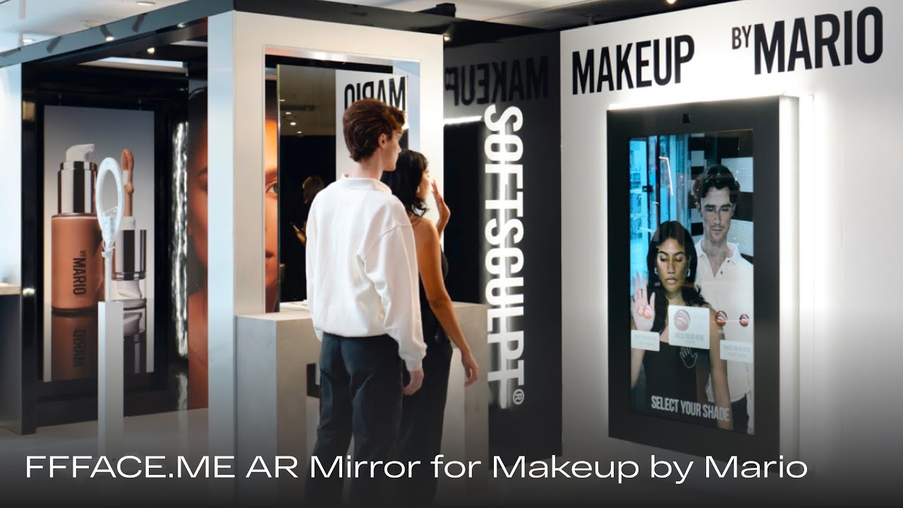 FFFACE.ME x Makeup by Mario | AR Mirrors in Sephora Times Square - YouTube