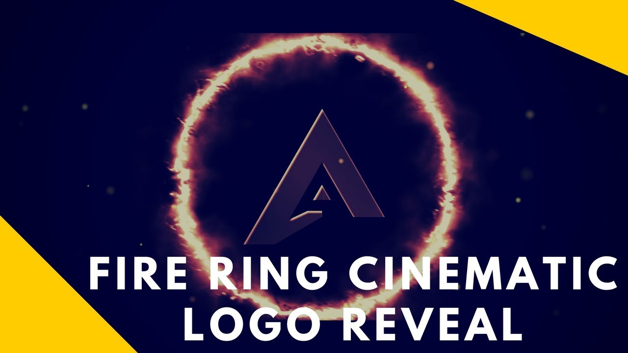 HOW TO make AWESOME fire ring Cinematic Logo Reveal Effect - Adobe ...