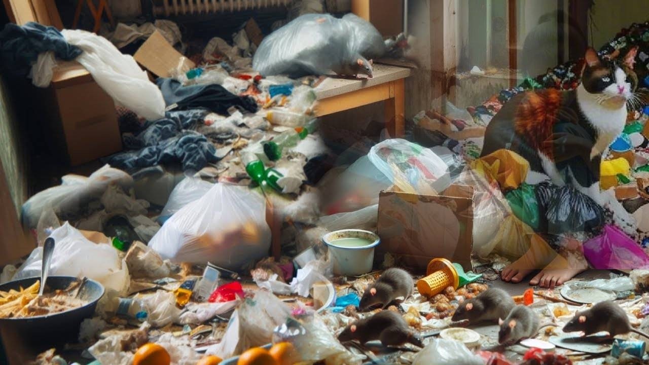 😭Don't Keep A Cat If You're So Lazy! Cats Are So Pitiful #Clean - YouTube