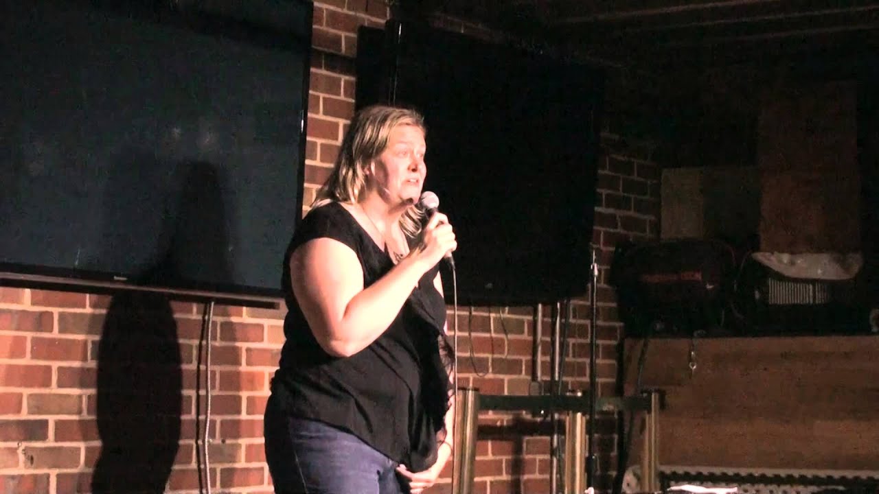 Laura does stand-up at Top of the Stairs in Blacksburg June 18, 2014 ...