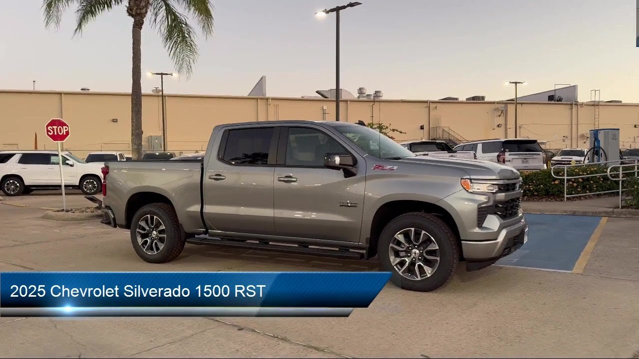 2025 Chevrolet Silverado 1500 RST Crew Cab Brownsville Harlingen ...