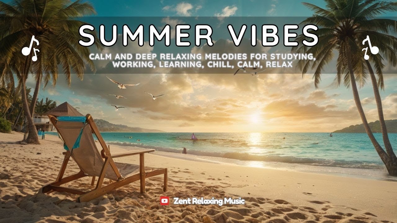 Summer Vibes - Relaxing Music that heals stress, anxiety and depressive ...