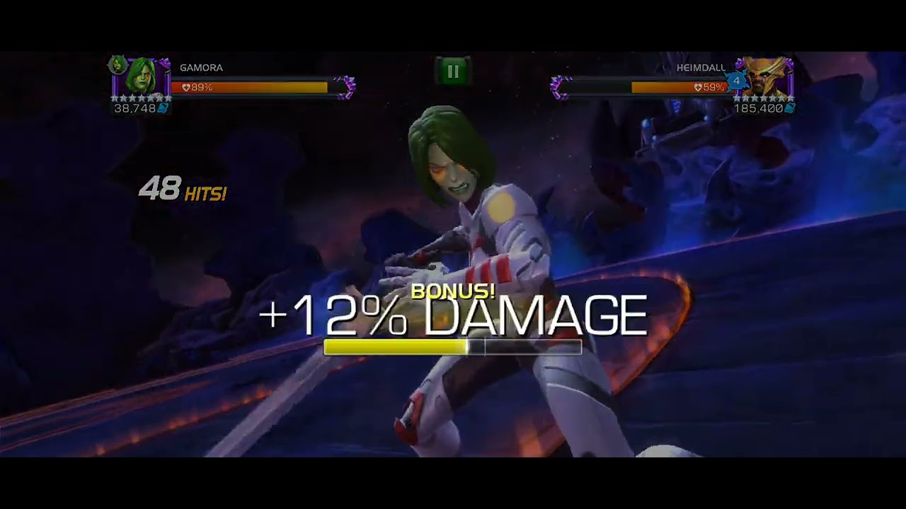 3 objectives in 1 run using Gamora - Autumn of Agony right side #mcoc ...