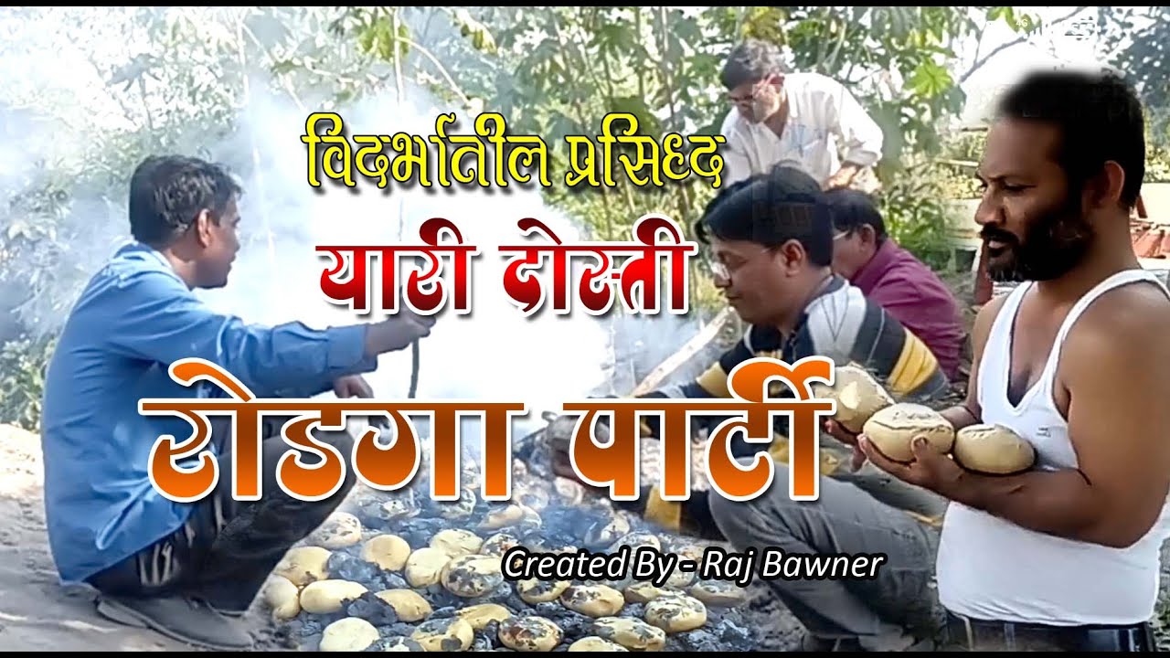 Friends group vidarbha Rodga Party l वऱ्हाडी भाषा l विदर्भातील प्रसिद्ध ...