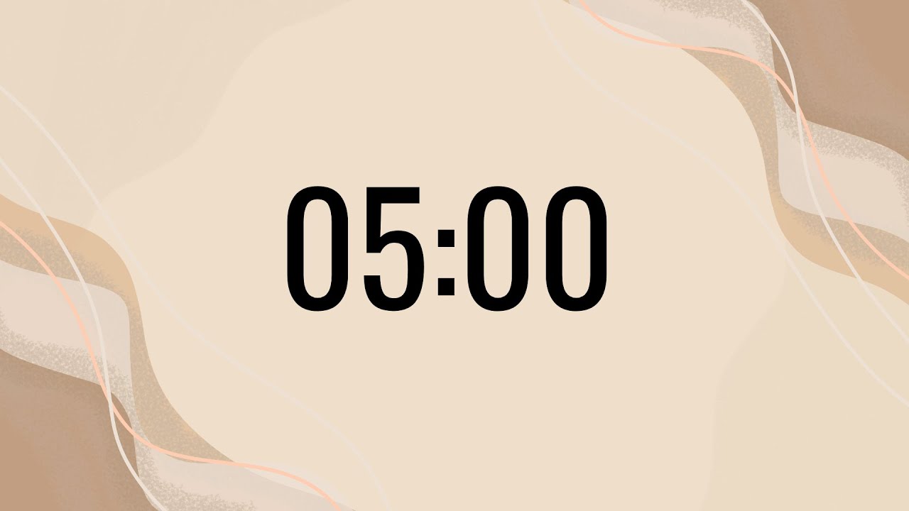 5 Minute Timer | Cute Timer | Temporizador de Cinco Minutos | - YouTube
