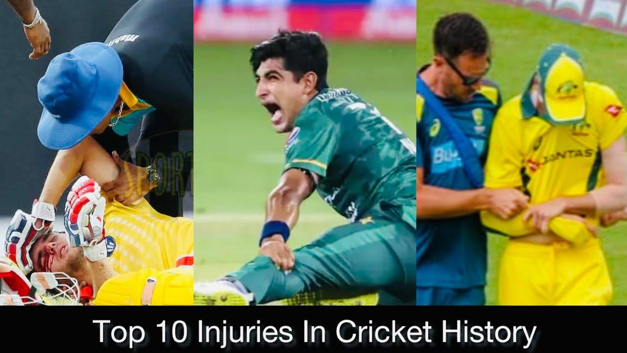 Top 10 Injuries Moments In Cricket | Cricket Lovers - YouTube