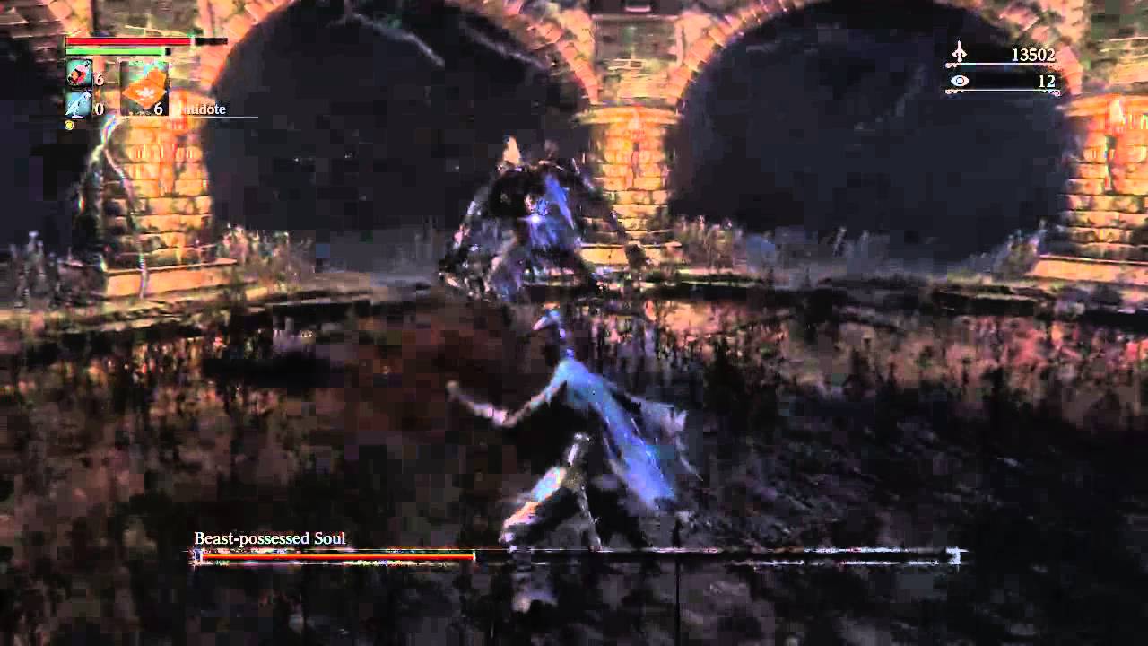 Bloodborne - Beast-Possessed Soul - Pthumerian Labyrinth - YouTube