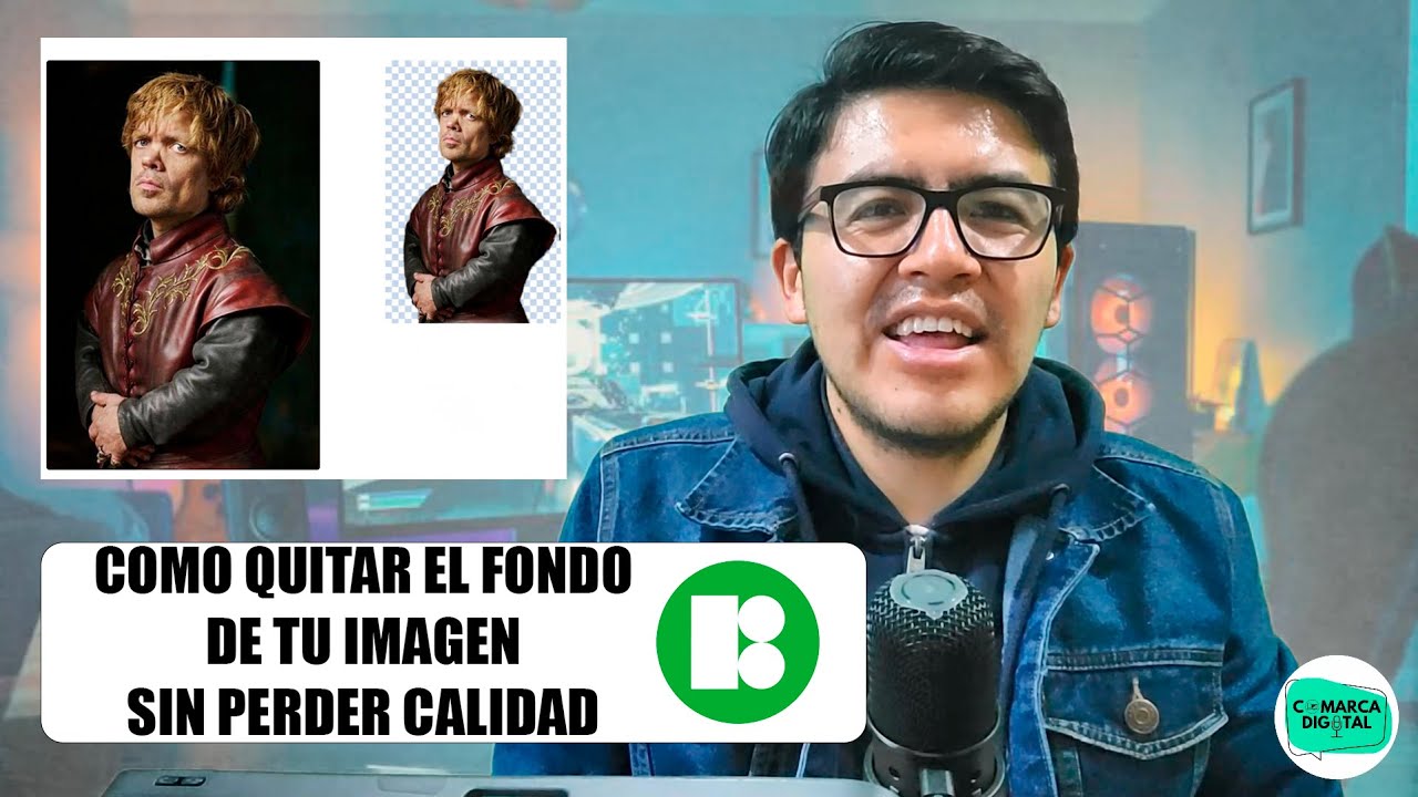 Como QUITAR el FONDO de tu IMAGEN sin perder calidad 😊💻 - YouTube