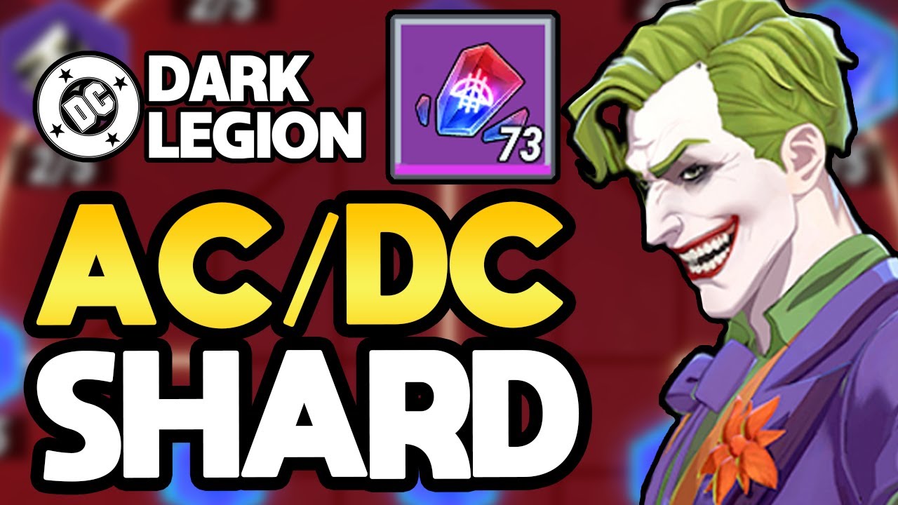 How to use AC/DC Shard [Force] Tips & Mistake | DC: Dark Legion - YouTube
