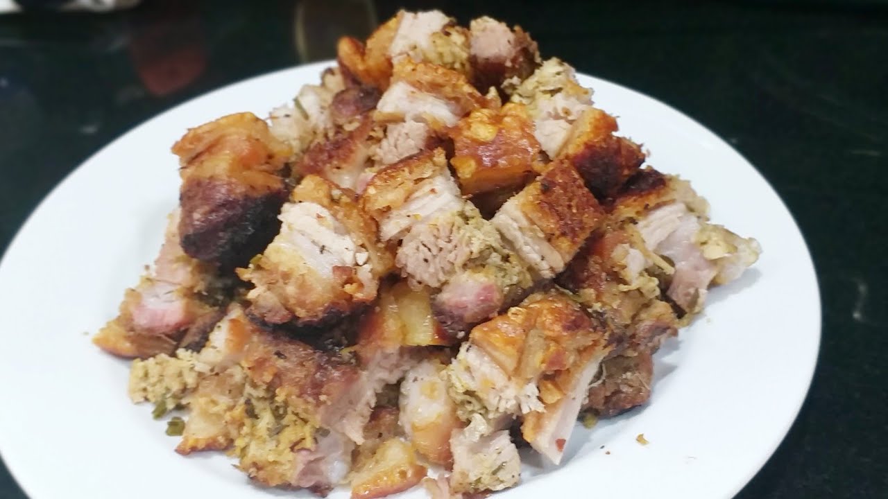 CRISPY CRUNCHY SALTED EGG PORK BELLY - BABI PANGGANG GARING RASA TELUR ...