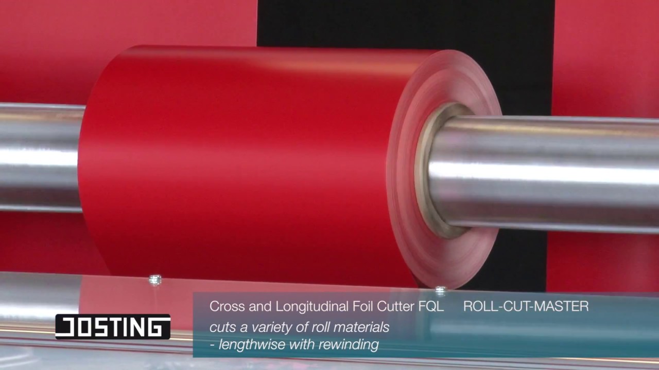 CROSS- AND LONGITUDINAL FOIL CUTTER ROLLCUT-MASTER RF - YouTube