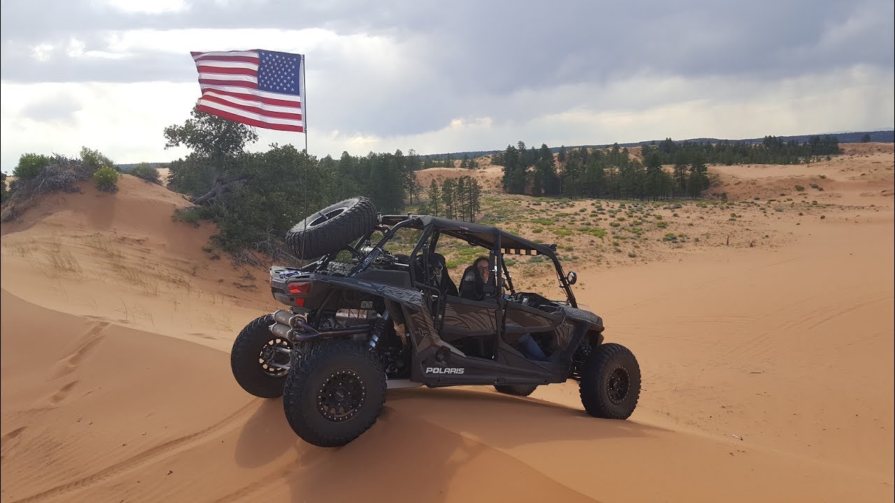 2017 Ride Through Coral Pink Sand Dunes Utah RZR Turbo - YouTube
