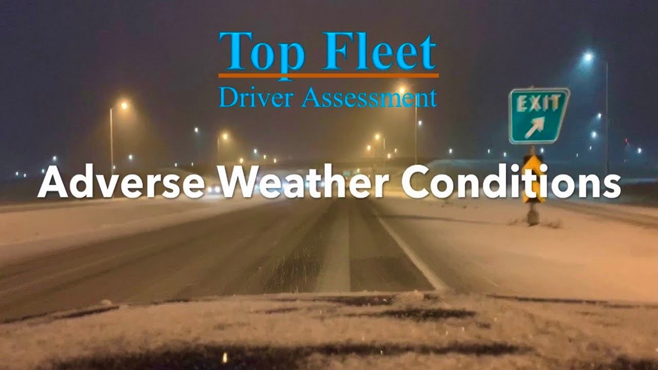 Driving in Adverse Conditions - YouTube