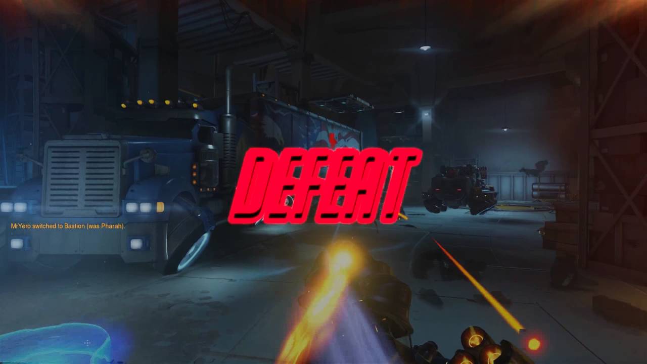 Overwatch - Reinhardt D.Va Defeat Rush - YouTube