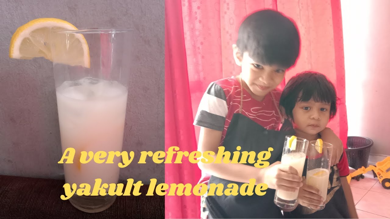 making Refreshing Yakult Lemonade for my Didi - YouTube