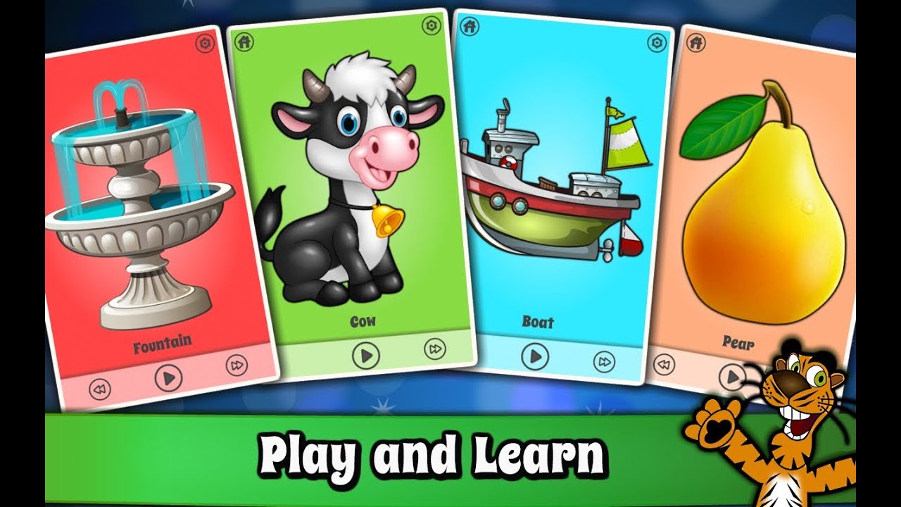Baby First words Flashcards for Kids and Babies : Android App ...